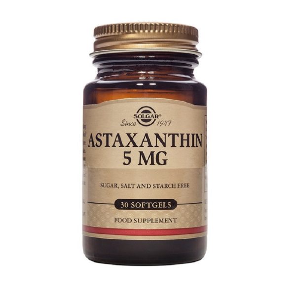 Solgar - Astaxanthin 5 mg. 30 Softgels - Reformhuis Polderman